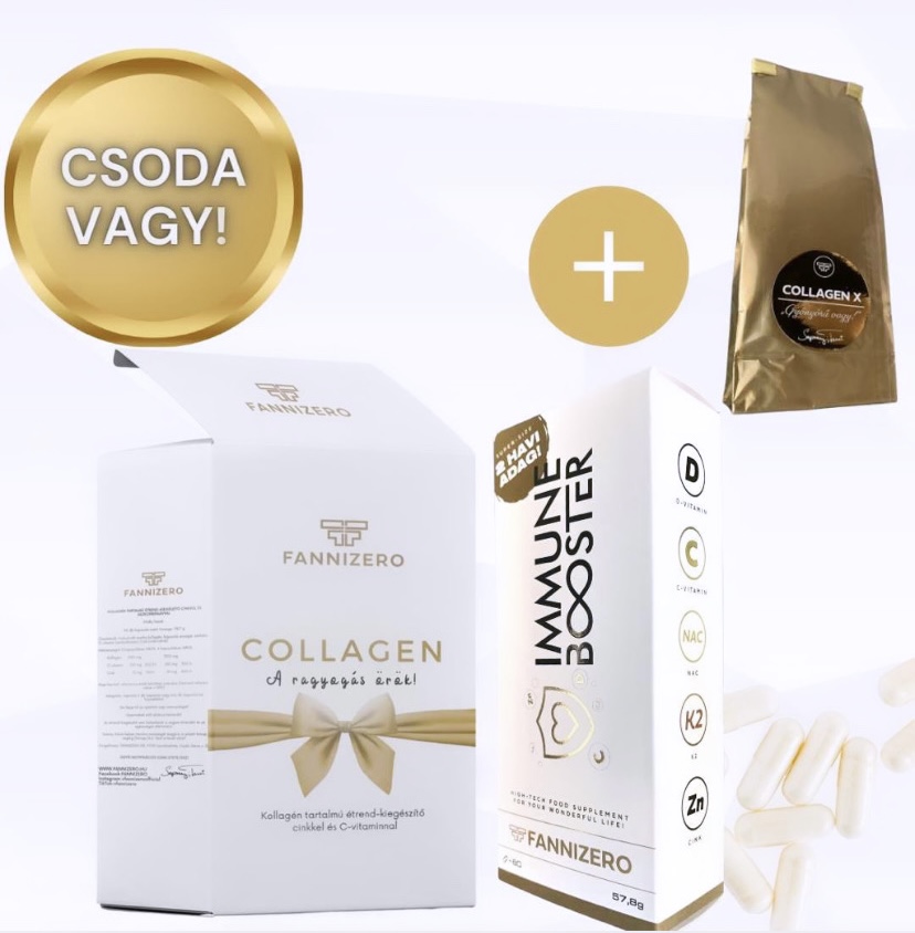 COLLAGEN X és IMMUNE BOOSTER: Egészség és Szépség Duó!